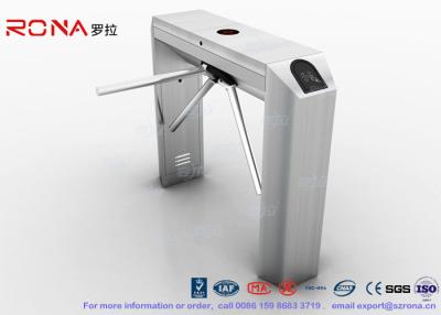China Tripod Fastlane Turnstile Attendance Waist Height Access Control With 304# SUS for sale
