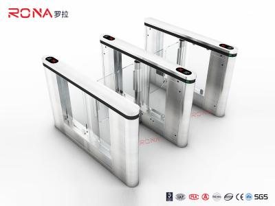 Chine Adjustable Lane Width Modern Design Servo Motor 304 Stainless Steel Speed Gate Turnstile à vendre