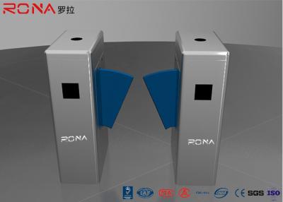 China Rona Flap Security Barrier Gate Coin Collector Automatic Queue Access Control Turnstile for sale