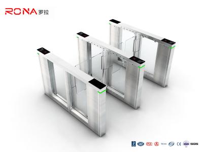 중국 TCP IP 양성이 지향성이 속도 게이트 회전식 십자문 1200 밀리미터 채널 판매용