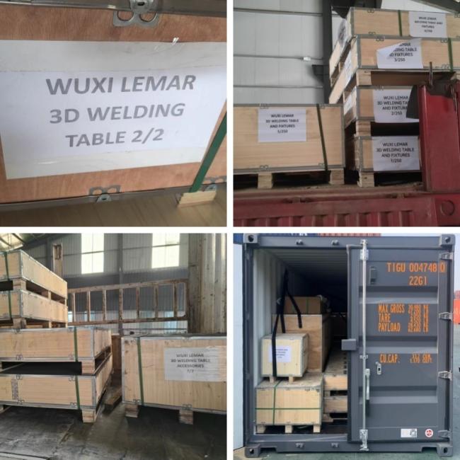 Shipping and delivery information showing packaging and logistics process