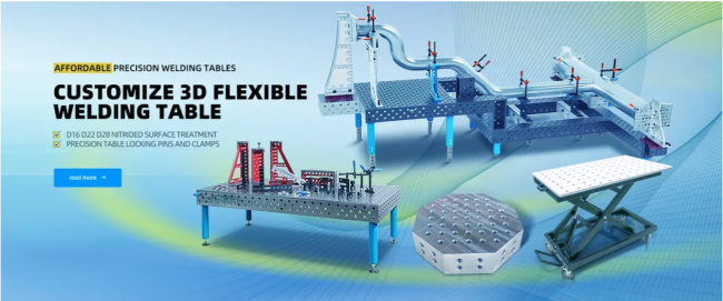D28 3D Flexible Modular Welding Table Overview