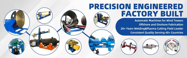 3Ton welding rotator for pipe and vessel welding