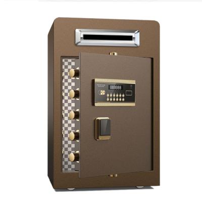 China Electronic Big Safe Box Password Code Lock Coins Cash Saving Money Box for sale