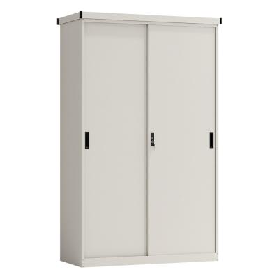 China Multi Colors Sliding Door Steel Balcony Storage Cabinet Locker For Home Use for sale