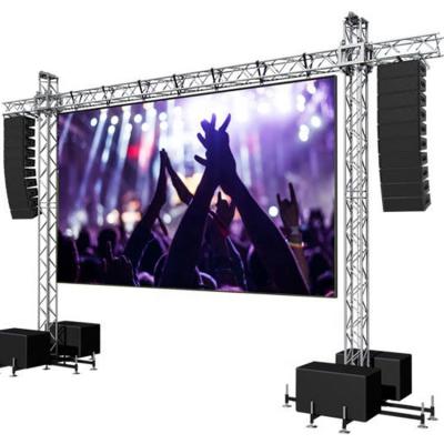 China Outdoor LED Display Screen with Long Lifespan 100000 Hours Die Cast Aluminum Cabinet and Full Color Display for Stage Events for sale