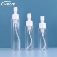 Quality 100ml 120ml 150ml White Transparent PET Toner Bottle For Cosmetics Emulsion Packaging for sale