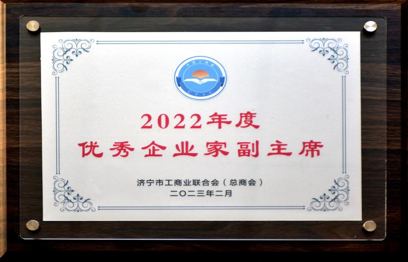 General Manager Du Daping was named the 2023 Jining City Federation of Industry and Commerce Excellent Entrepreneur Vice Chairma - Shandong Shenli Rigging Co., Ltd.