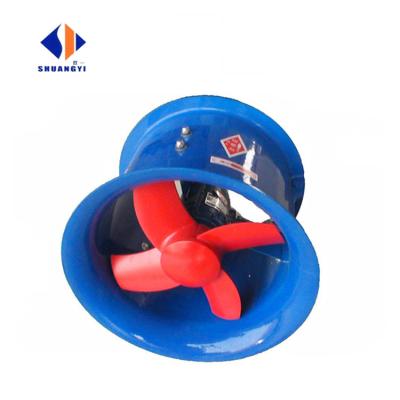 China FRP-hoogdruk-assige rookventilator Ventilatieventilator met plastic bladmateriaal Te koop