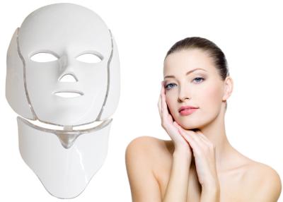 China Van de geen Bijwerkingen LEIDENE bedekt de Gezichtsacne Masker Blauwe Lichte Therapie 120 mw/cm2 met littekens Te koop