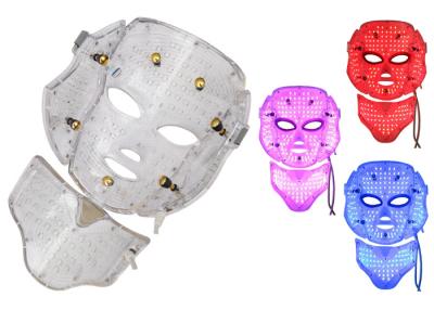 China Pijn Vrije Infrarode LEIDENE FaceMask voor de Rimpelverwijdering 470nm van de Acnebehandeling Te koop