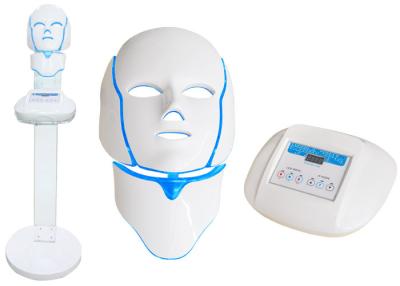 China Huis Geen Chirurgie LEIDENE Gezichtsmasker Blauwe/Groene Geleide Lichte Behandeling voor Huid Te koop