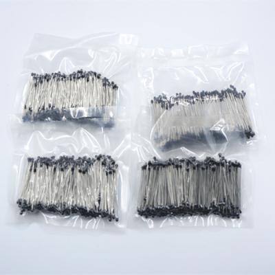 China Lead Wrapped Epoxy Ntc Thermistor Temperature Sensor For Auto And Circut Board à venda