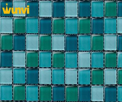 Cina Alcali - dimensione moderna di vetro del chip del × 23mm della tessera 23 della piscina resistente in vendita