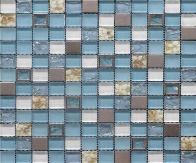 Cina Tessera incrinata di cristallo del ghiaccio della prova dell'acqua per la cucina Backsplash in vendita