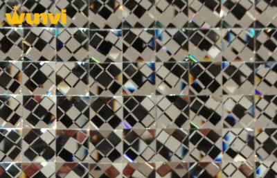 Cina 13 tessere d'argento dello specchio lucidate sfaccettature, mattonelle smussate dello specchio di vetro in vendita