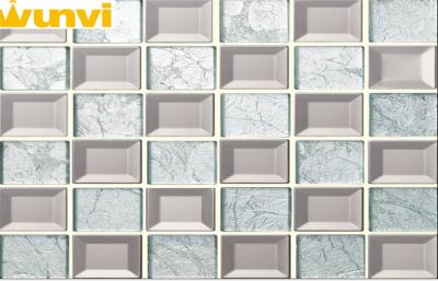 Cina Parete Biancaneve del letto della camera da letto e tessere grigio chiaro di vetro dello specchio in vendita