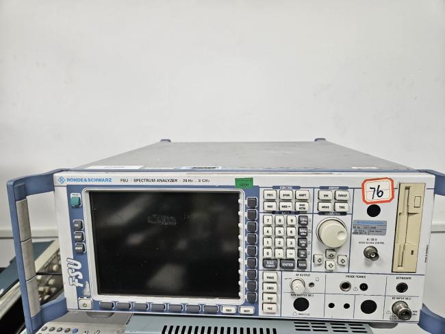 Rohde & Schwarz FSU8 Spectrum Analyzer side view