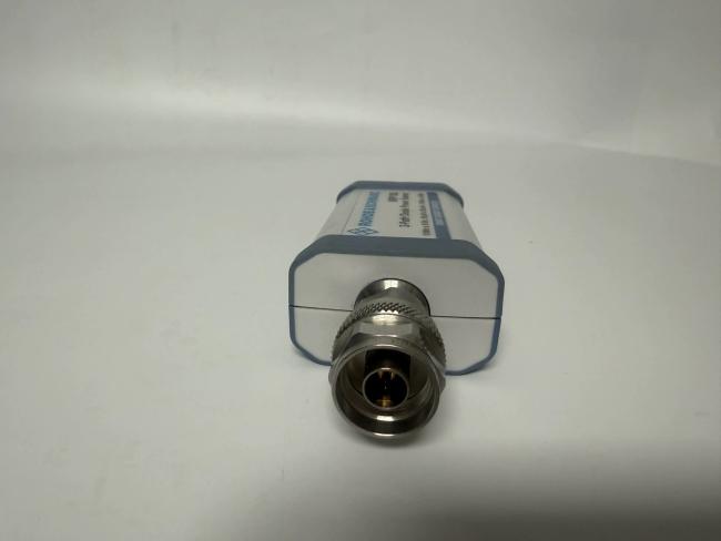 Top view showing R&S NRP18S labeling and design