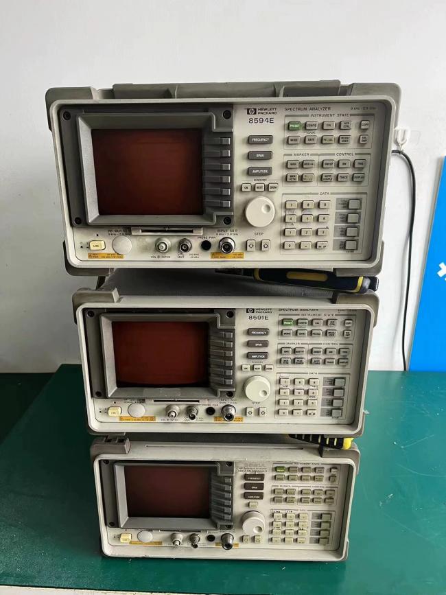HP Agilent 8594E Spectrum Analyzer rear panel