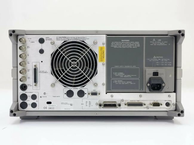Agilent 8719ET Network Analyzer rear panel