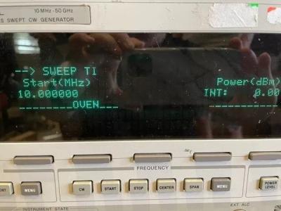China HP Agilent 83650L RF-signaalgenerator 10 MHz 50 GHz High Purity Synthesized Swept CW Generator Te koop