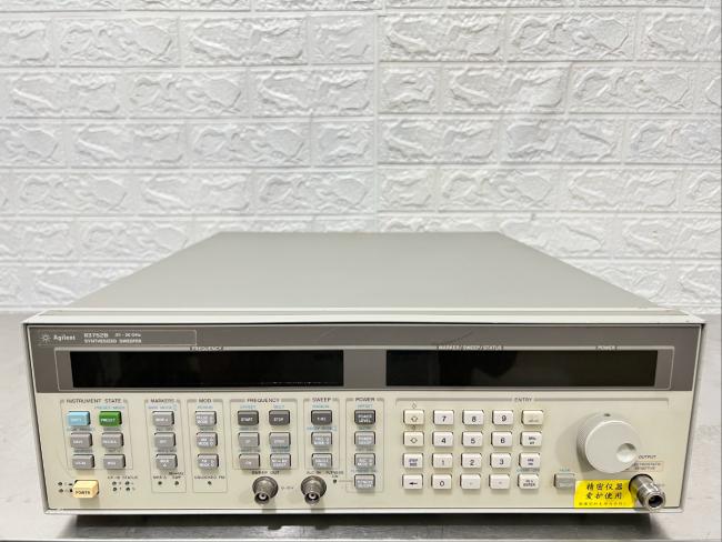 Agilent 83752B RF Signal Generator rear panel view