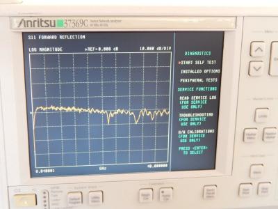중국 40MHz~40GHz 벡터 네트워크 분석기 VNA Anritsu 37369C 판매용