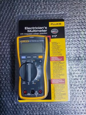 中国 Fluke 117/117C True-RMS デジタルマルチメーター、VoltAlert、AutoV/LoZ、6000カウントバックライトディスプレイ、CAT III 600V、電気技師向け 販売のため