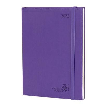 Cina Agenda accademica personalizzata REACH Pu Leather Agenda settimanale 2023 in vendita