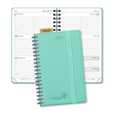 Cina FSC Certified Paper 100GSM 2023 Mini Weekly Planner Spiral Daily Weekly Schedule in vendita