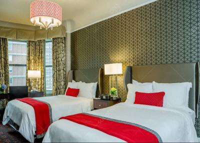 Cina Mobilia d'avanguardia della camera da letto dell'hotel moderno di stile, insiemi a grandezza naturale economici della mobilia della camera da letto in vendita