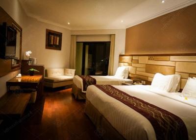 Cina Schiuma di alta densità di insiemi della mobilia della camera da letto dell'hotel di affari con tessuto/unità di elaborazione/cuoio in vendita