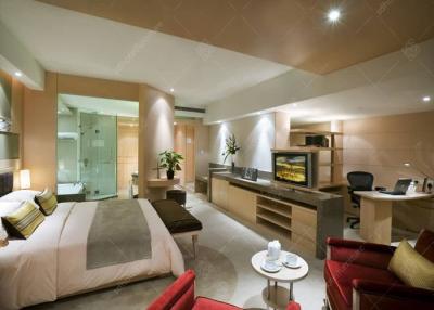 Cina mobilia cinque stelle dell'hotel messa con il pannello di legno solido una garanzia da 1 anno in vendita