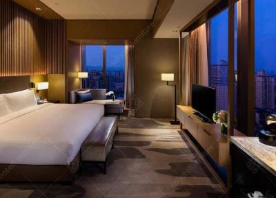 Cina Insiemi esotici stile americani della mobilia della camera da letto dell'hotel, facili da pulire in vendita