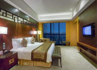 Cina Serie di legno cinque stelle classica della mobilia della camera da letto dell'hotel del pannello una garanzia da 1 anno in vendita