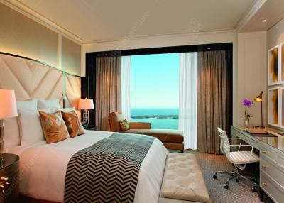 Cina MDF economico del laminato di stile di Europa della camera da letto elegante moderna dell'hotel in vendita