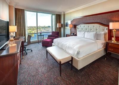 Cina Impiallacciatura e pittura del legno della mobilia della camera da letto dell'albergo di lusso del Dubai in vendita