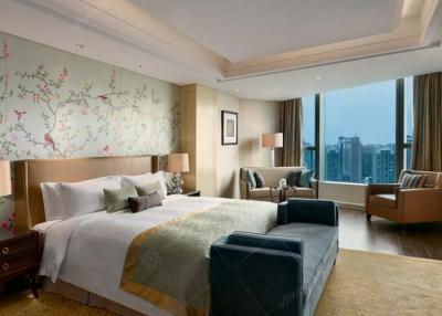 Cina La mobilia europea della camera da letto dell'hotel di stile di modo mette l'unità di elaborazione/cuoio di Microfiber/tappezzeria del tessuto in vendita