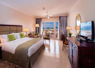 Cina La mobilia della camera da letto dell'hotel di stile del palazzo mette il legno solido/MDF/compensato + impiallacciatura + pittura in vendita