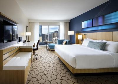 Cina Bene durevole di cuoio dell'unità di elaborazione di re americano Bedroom Furniture Sets With dell'hotel in vendita