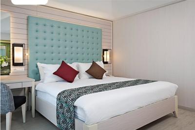 Cina Testata cinque stelle della camera da letto della mobilia dell'hotel 4 di intelligenza 3 su ordine in vendita