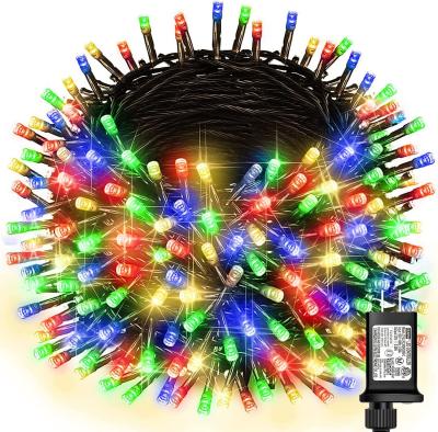Cina 30m Multicolor Christmas String Lights With 8 Modes Plug In Connectable Fairy String Lights in vendita