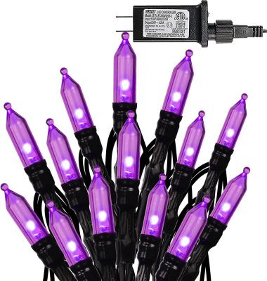 Cina Bright 200 LED Mini String Christmas Lights Purple Up 8 Modes For Room Holiday Party in vendita
