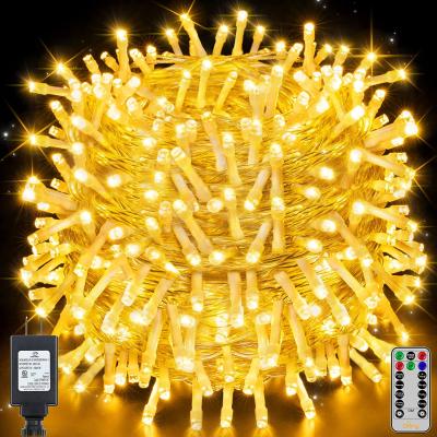 Cina 6W IP44 Waterproof Christmas Lights Outdoor Warm White Plug In Fairy Lights For House Decor in vendita
