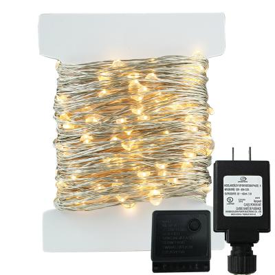China o fio de cobre de 100V IP65 ilumina 200 que o diodo emissor de luz obstrui em luzes da corda para o quarto à venda