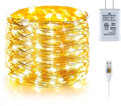 China As luzes brilhantes de 20M Length Copper Fairy obstruem dentro/C.A. impermeável 240V das luzes da corda do diodo emissor de luz à venda
