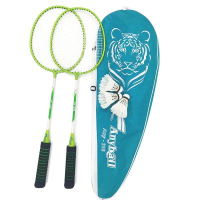 China Raquete de badminton de aço da bola durável com a peteca natural da pena à venda
