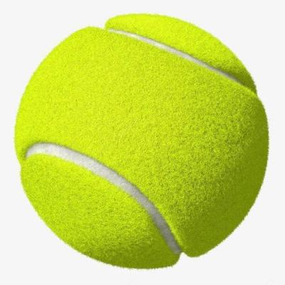 Cina Giocattolo di gomma dell'animale domestico di tennis della pallina da tennis del poliestere di ampiezza in vendita