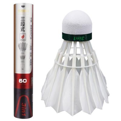 Cina Dmantis D60 3in1 Badminton Shuttlecocks Birdies Durable Hybird Duck Feather Badminton Ball Indoor Outdoor in vendita